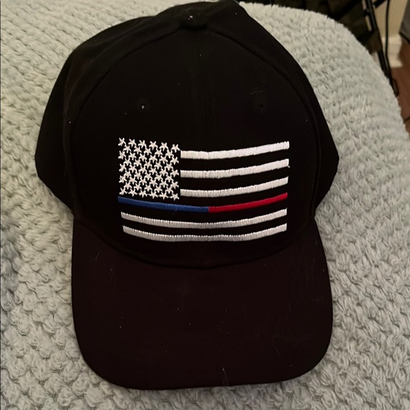 Accessories | Black American Flag Cap | Poshmark